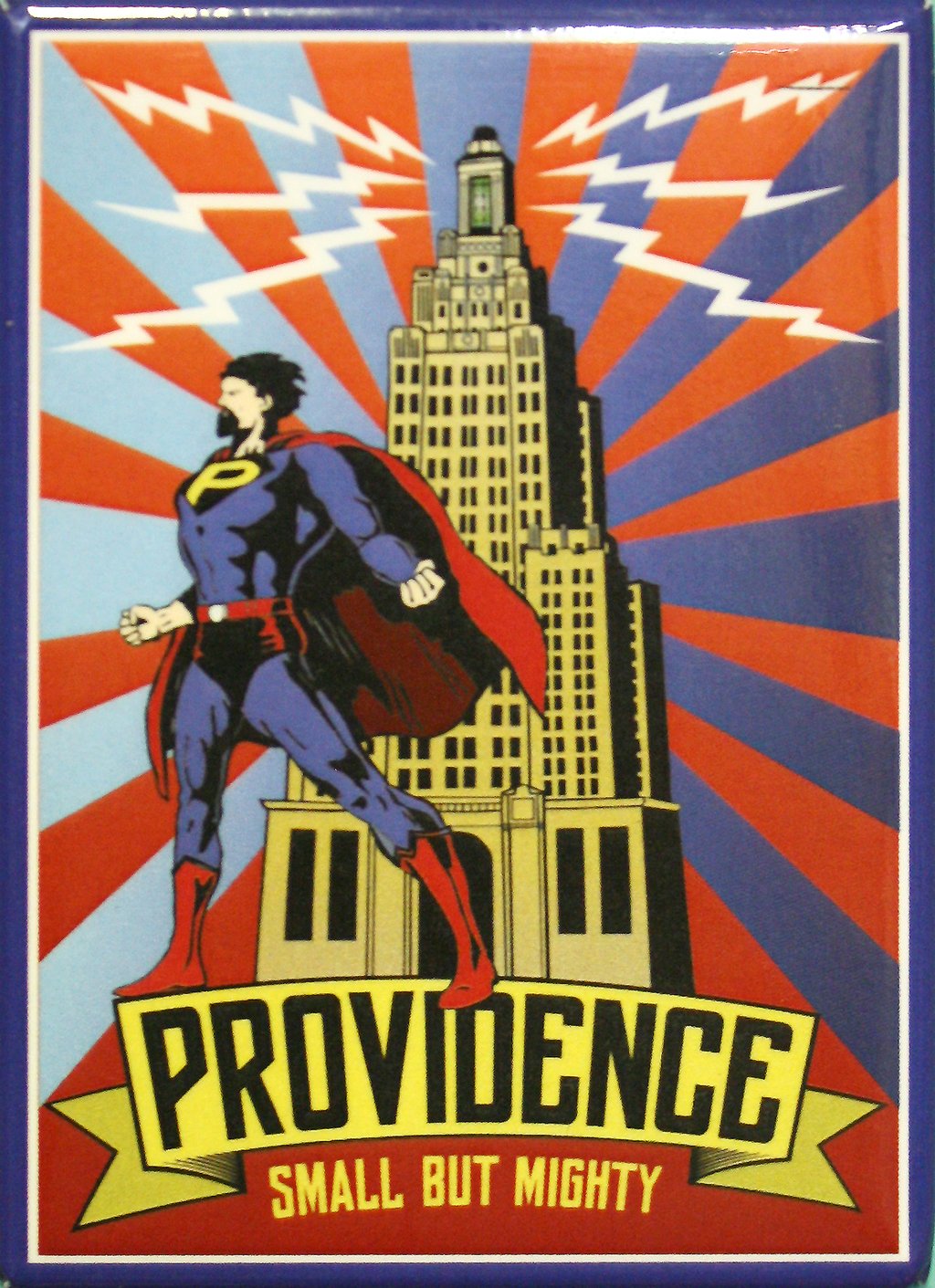 Providence Superman Magnet | Small But Mighty – The Matchbox